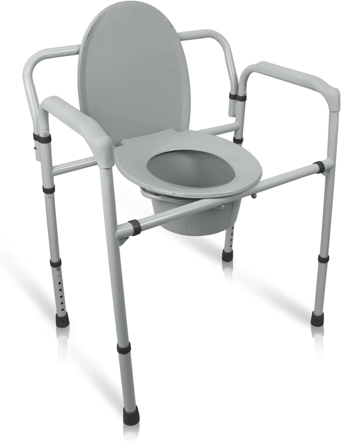 Bariatric Commode - Stabilized Steps