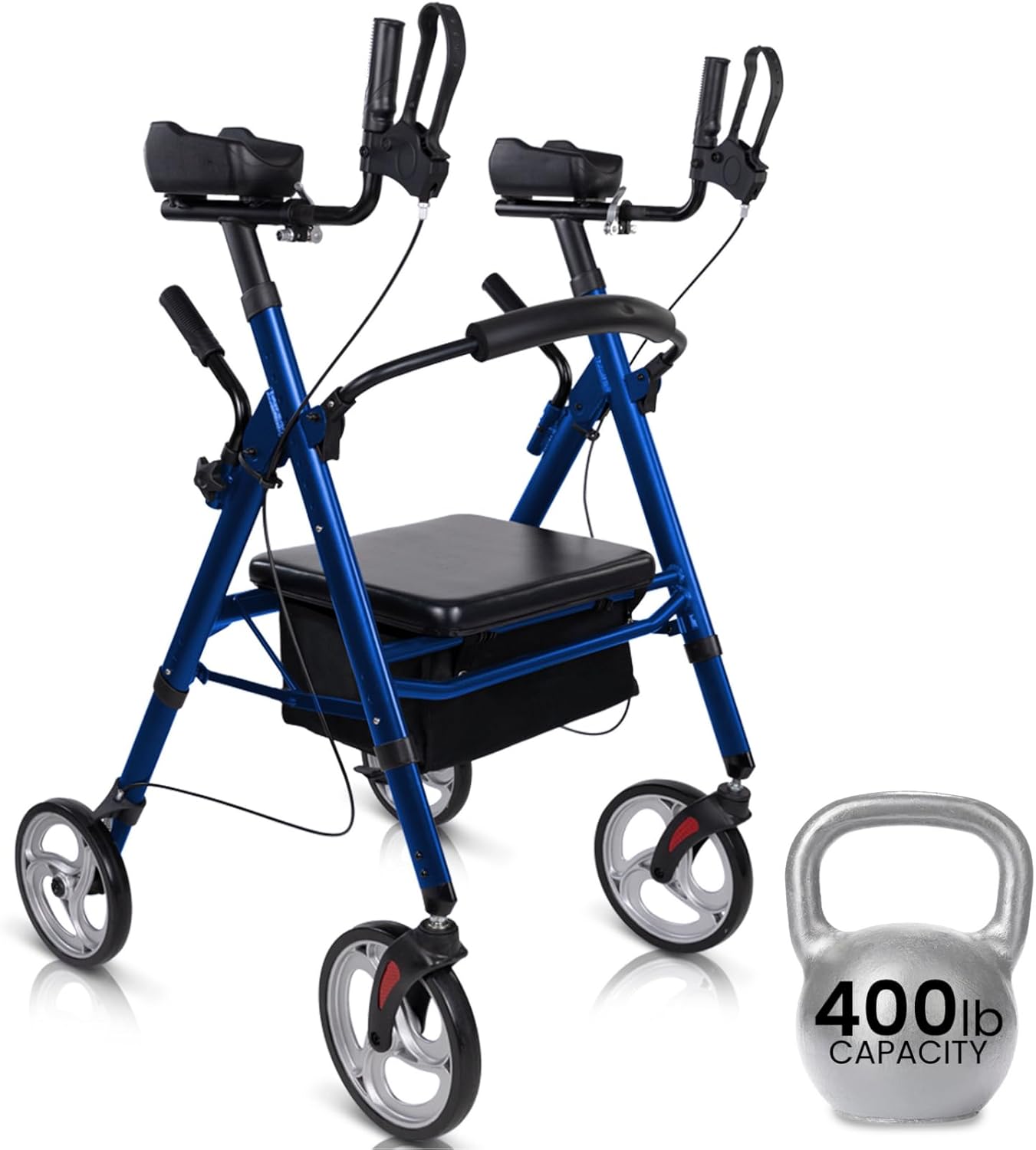 Upright Walker Series T - Stabilized Steps